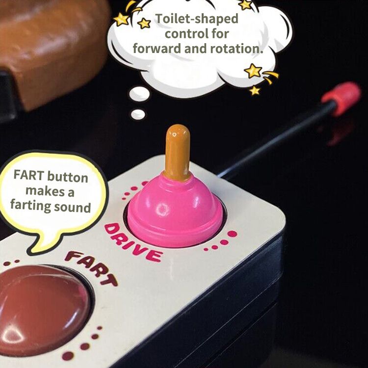 Funny Poop Car, Remote Control Toy | Funny.com