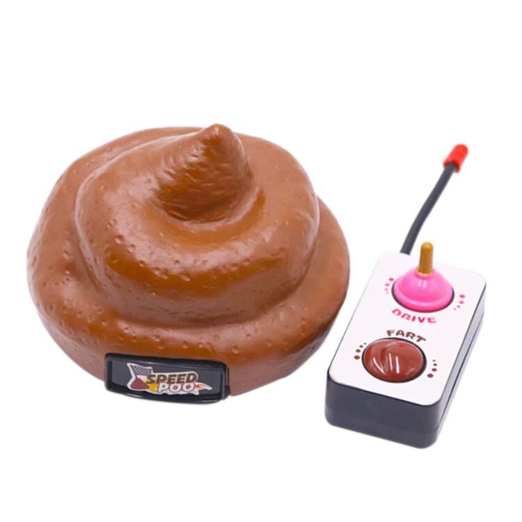Funny Poop Car, Remote Control Toy | Funny.com