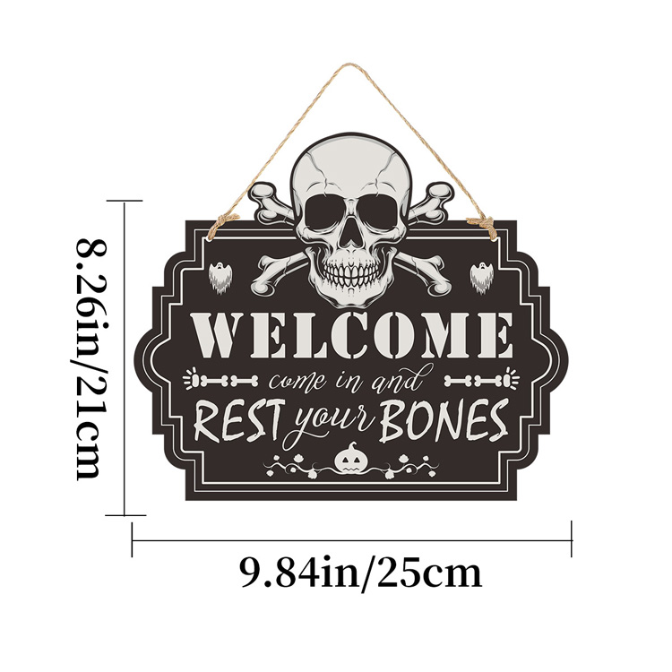 Halloween Horror House Sign | Funny.com