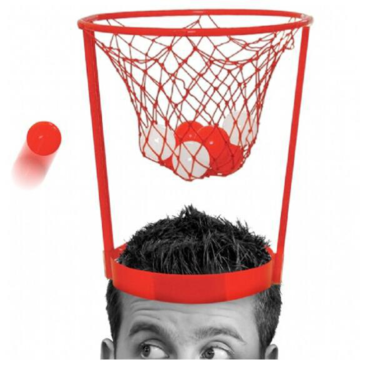 Funny Overhead Pitching Basket | Funny.com