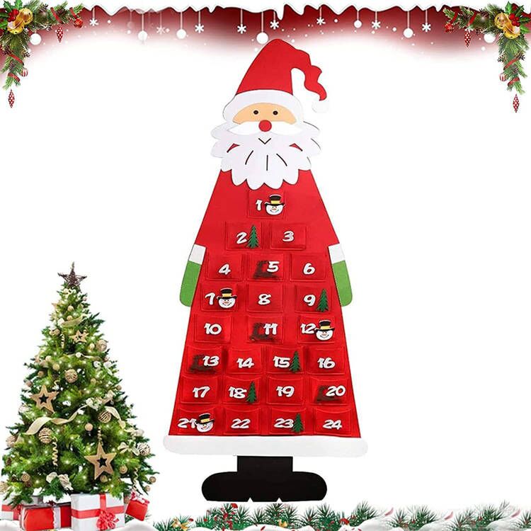 Santa Calendar, Candy Storage | Funny.com