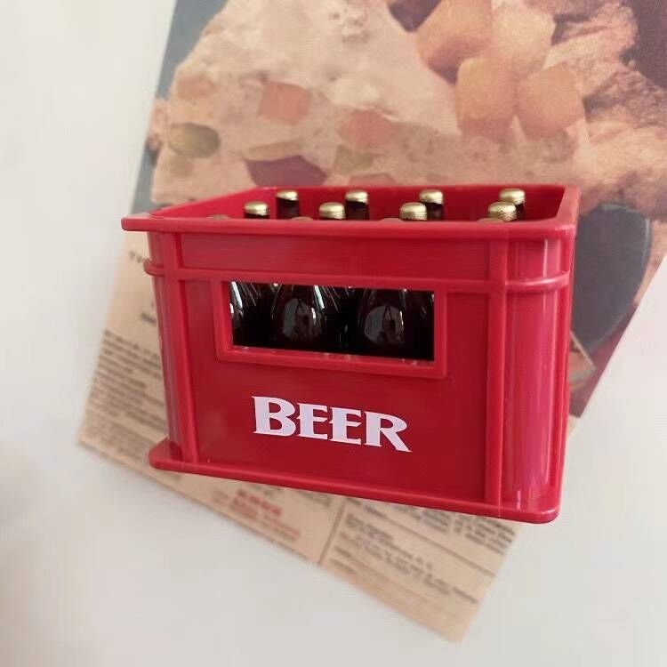 3 Pcs Mini Beer Crates, Funny Refrigerator Magnets | Funny.com