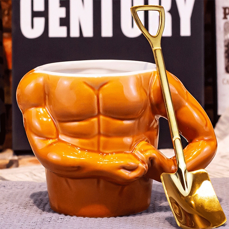 Funny Muscle Body Mug | Funny.com