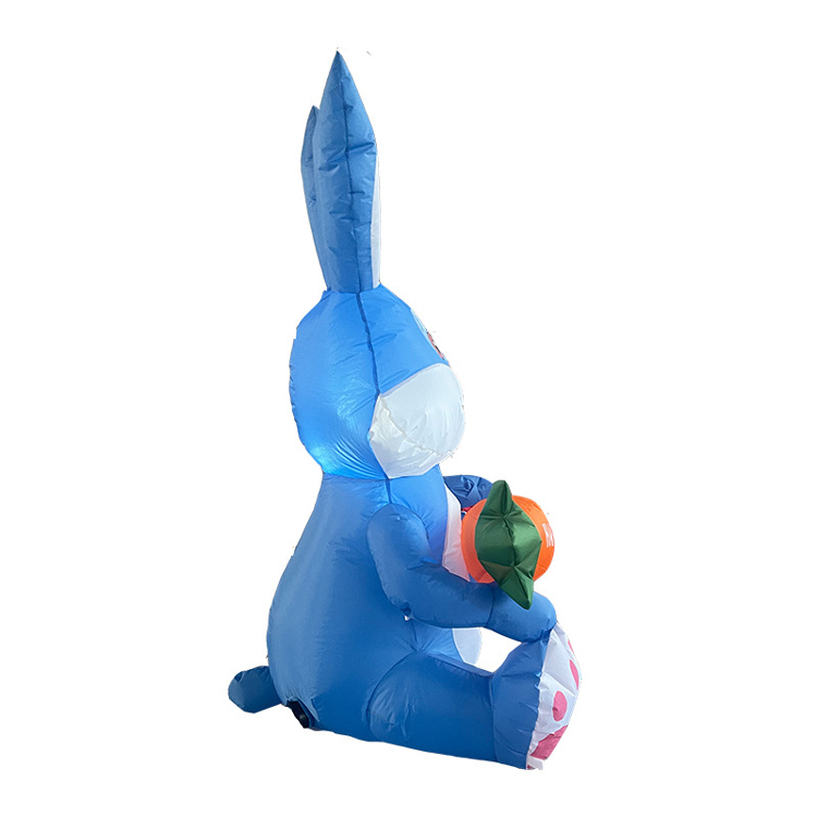 Easter Inflatable Bunny, Outdoor LED Decoration | Funny.com